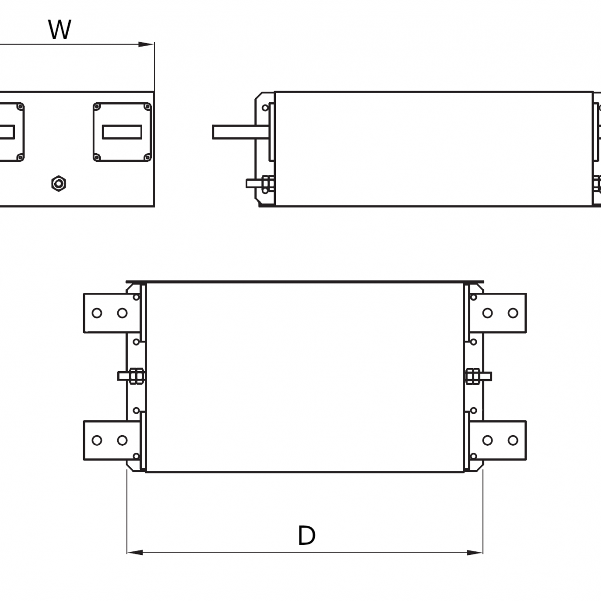 FIN1520 DC EMI Filter | Enerdoor | EMI Filters and RFI Filters