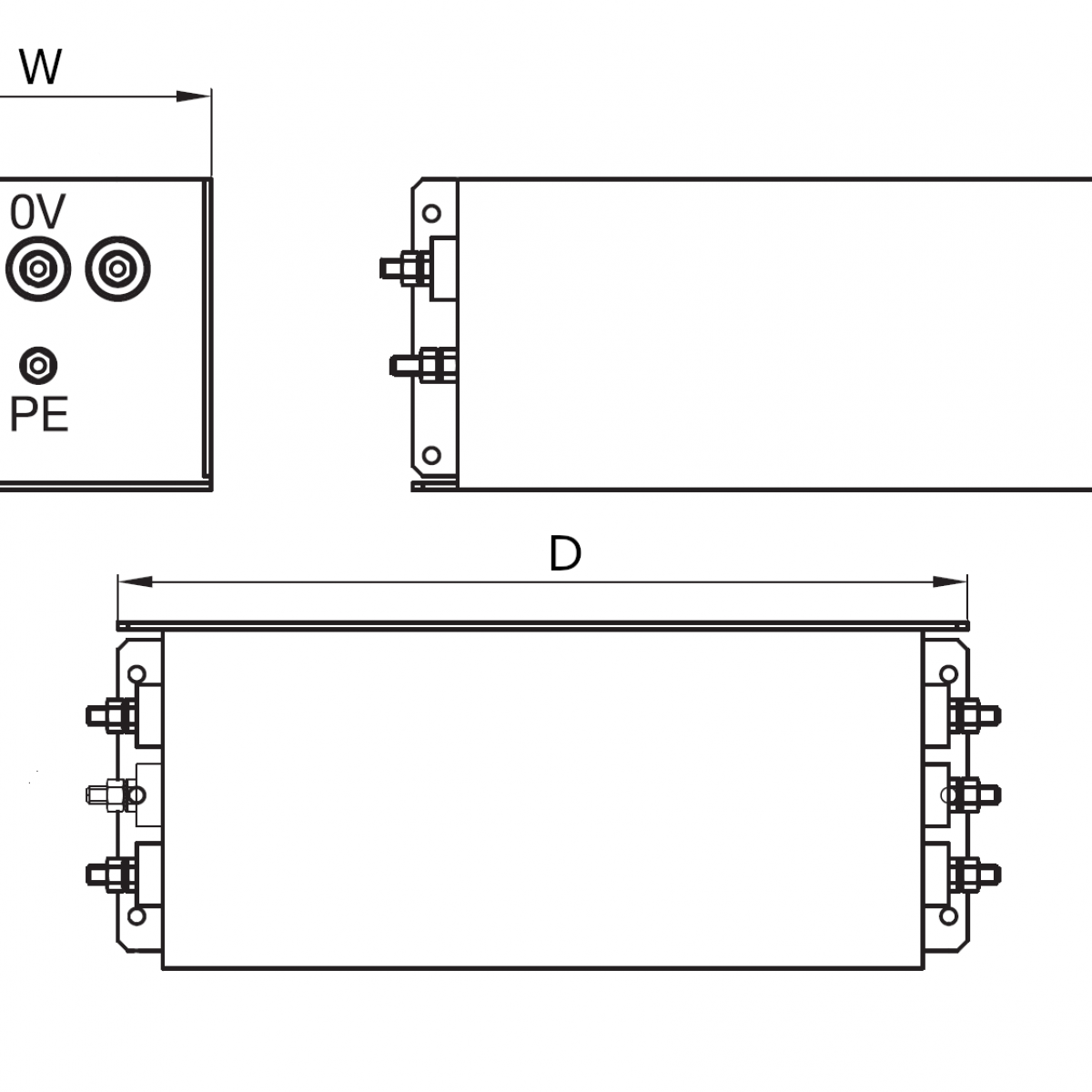 FIN1520.0V DC EMI Filter | Enerdoor | EMI Filters and RFI Filters