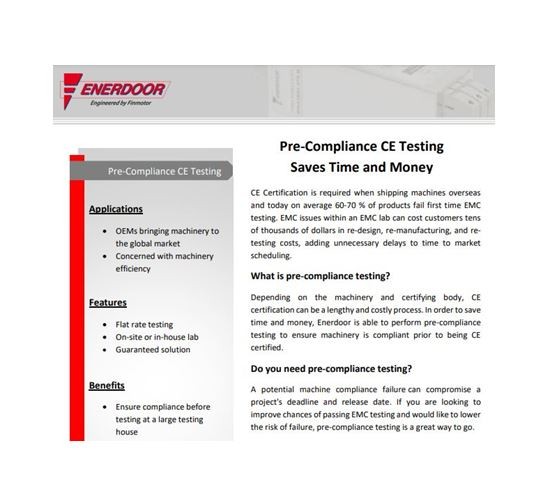 Pre-Compliance CE Testing Saves Time and Money | White Papers ...