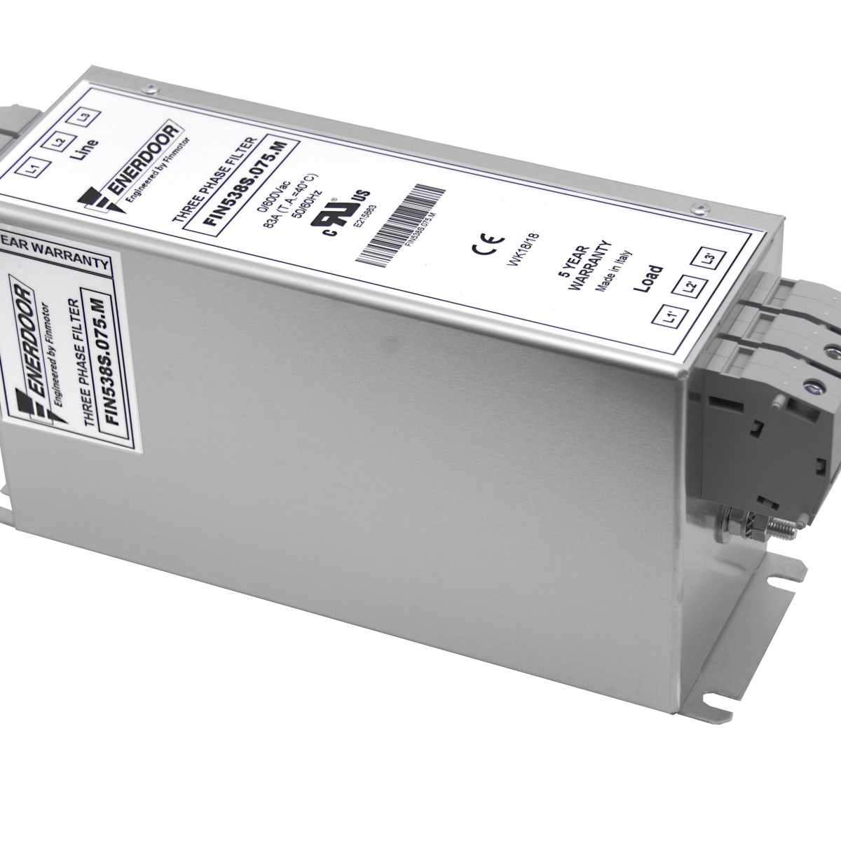 Three-Phase Filters | Enerdoor | EMI Filters and RFI Filters