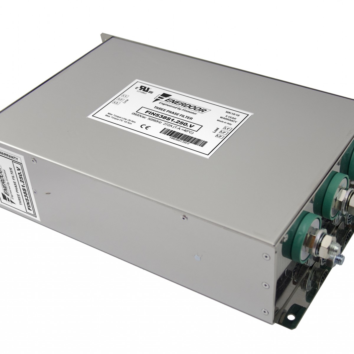 FIN538S1 EMI/RFI Three Phase Filter | Enerdoor | EMI Filters and RFI ...