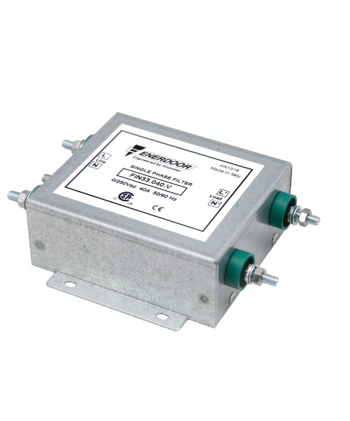 FIN33 EMI/RFI Single Phase Filter | Enerdoor | EMI Filters and RFI Filters