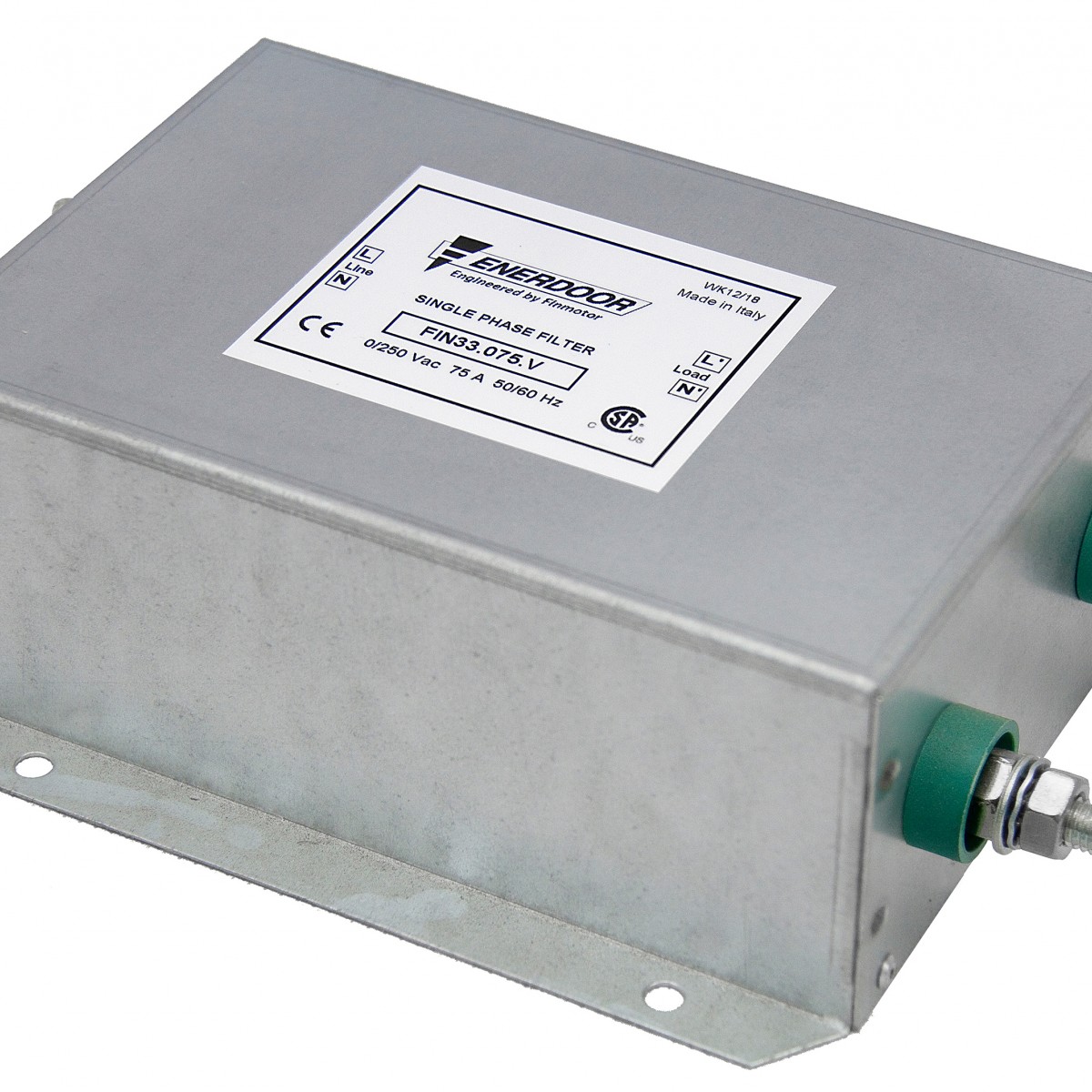 FIN33 EMI/RFI Single Phase Filter | Enerdoor | EMI Filters and RFI Filters