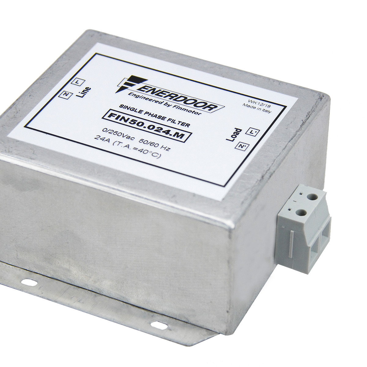 FIN50 EMI/RFI Single Phase Filter | Enerdoor | EMI Filters and RFI Filters